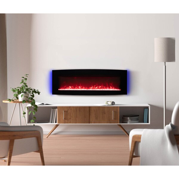 Paramount 48" Stirling Curved Fireplace